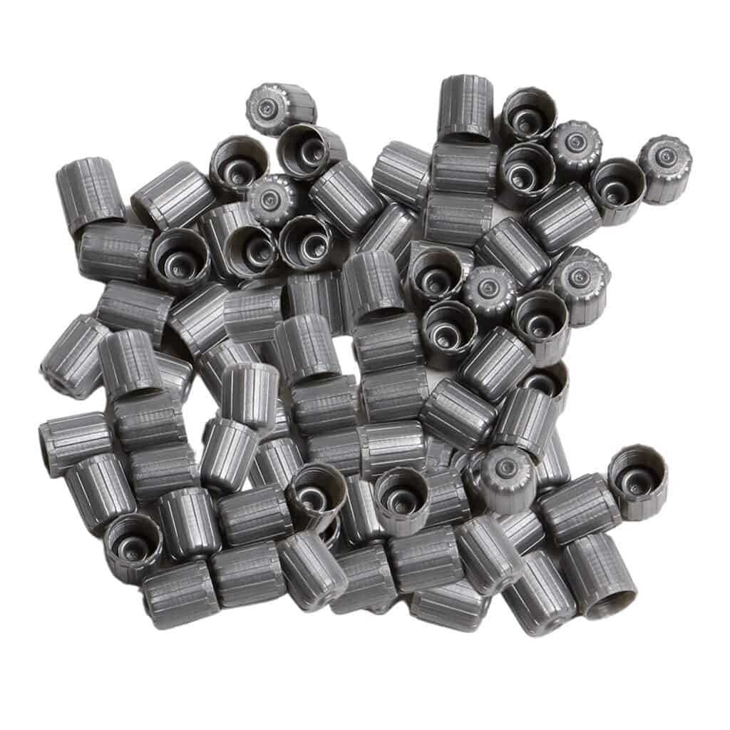 Grey Replacement TPMS Tire Valve Stem Caps Pack Of 50 - Workhorse ...